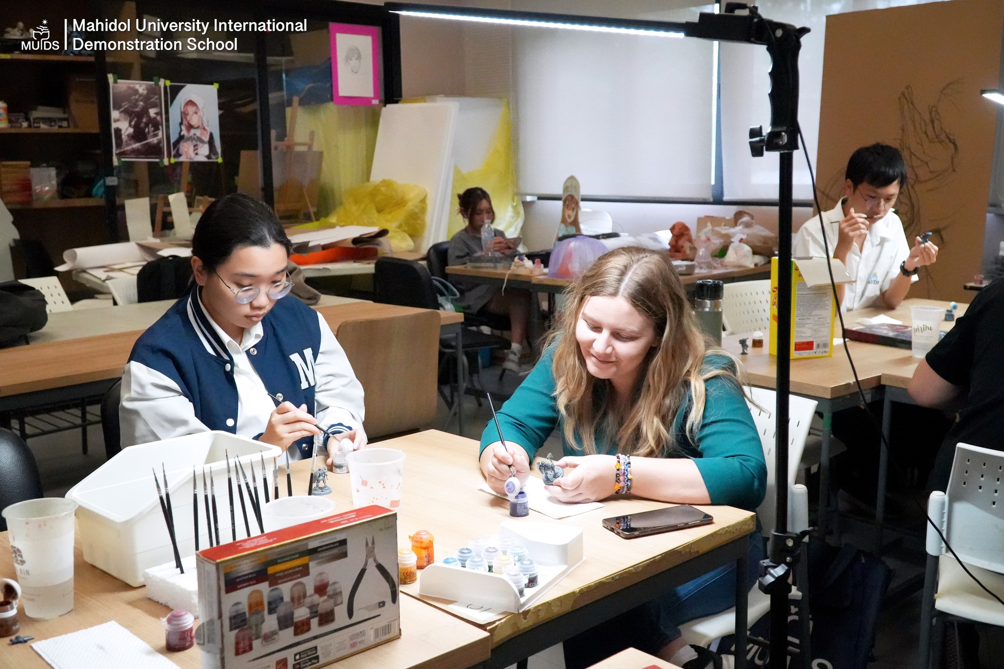 Young Artist Showcase 2025: Warhammer Model Painting Workshop Recap! - MUIDS