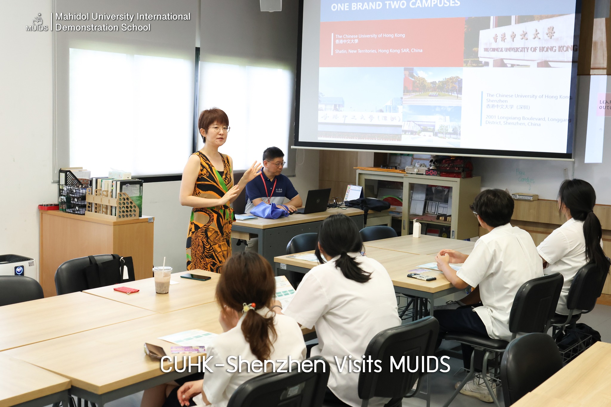 CUHK-Shenzhen Visits MUIDS - MUIDS