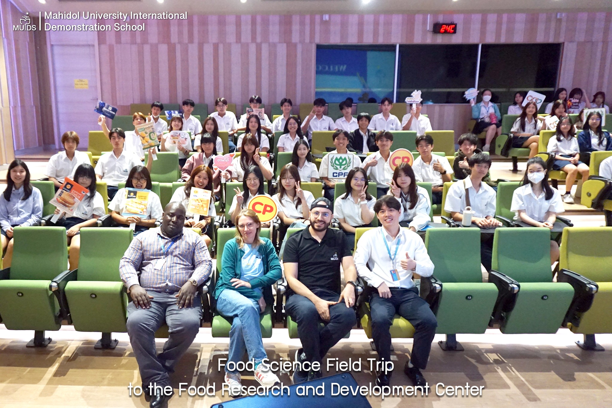 Food Science Field Trip to the Food Research and Development Center - MUIDS