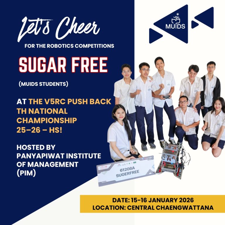 Let’s Cheer for Our MUIDS Robotics Team! - MUIDS